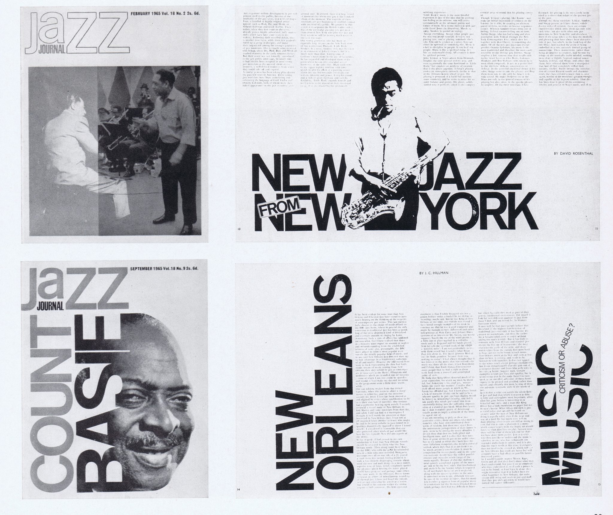 Jazz Journal. Britain's longest enduring jazz magazine. - Design Reviewed