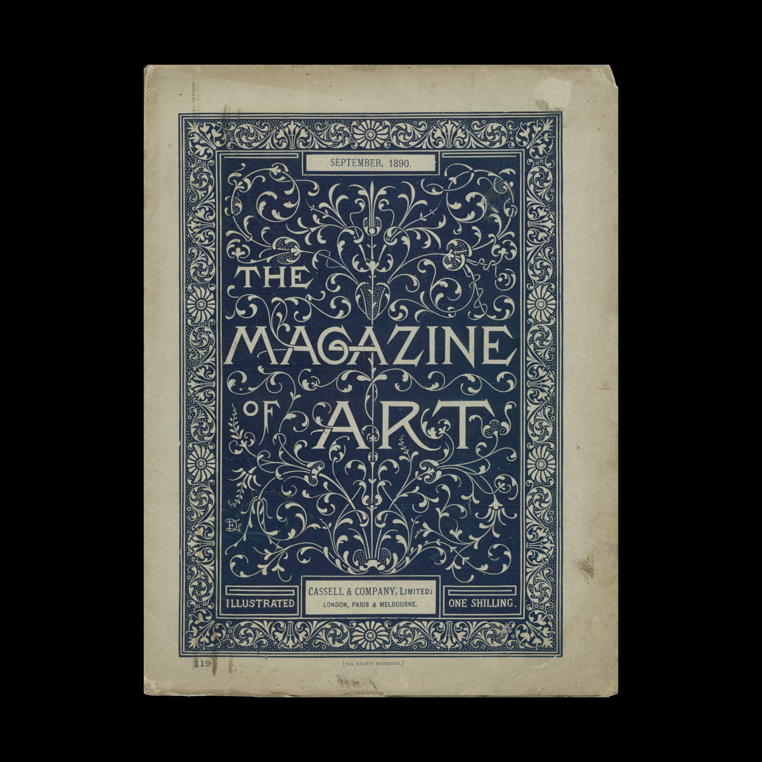 The Magazine of Art, 119, September 1890 - Design Reviewed