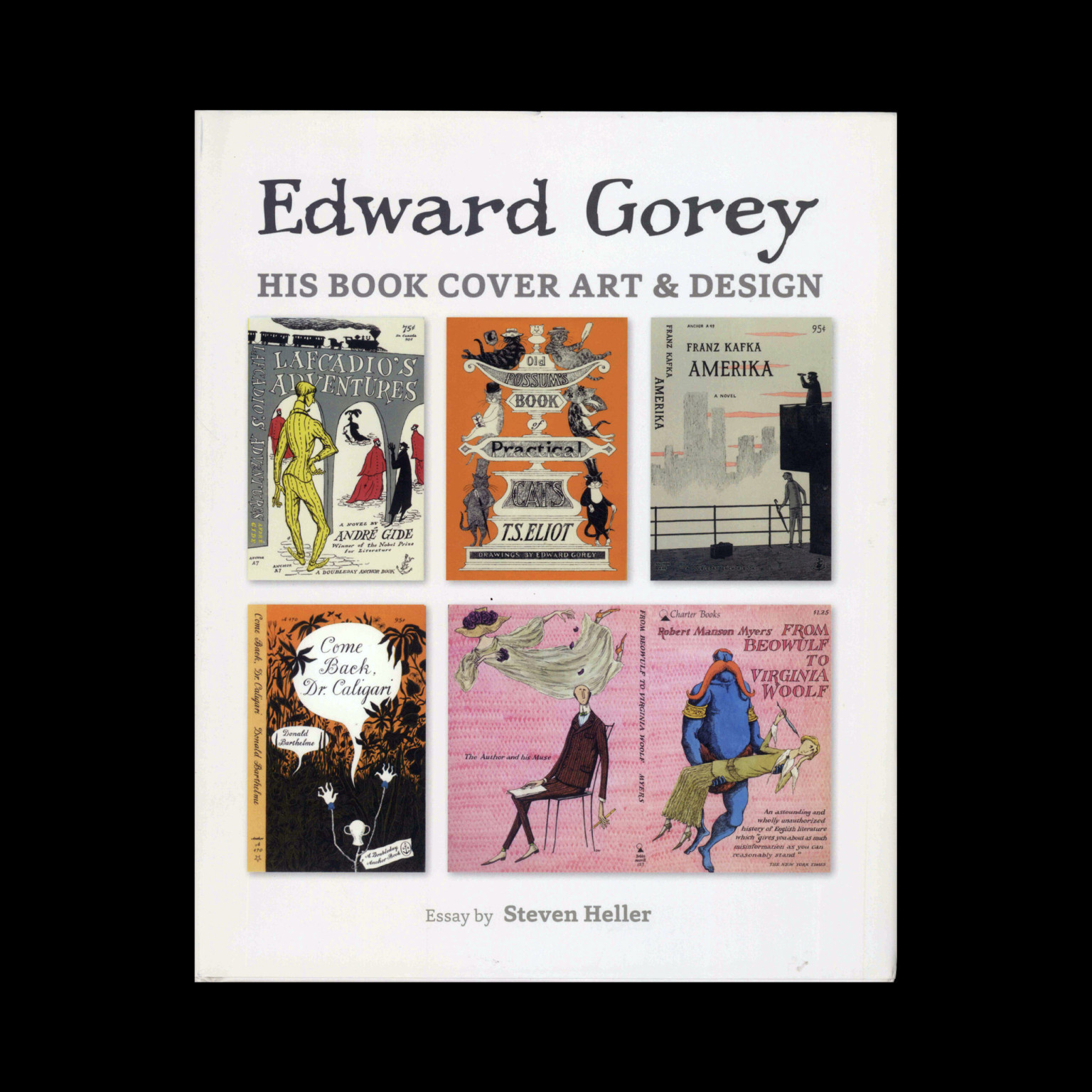 Edward Gorey - His Book Cover Art & Design, 2015 - Design Reviewed