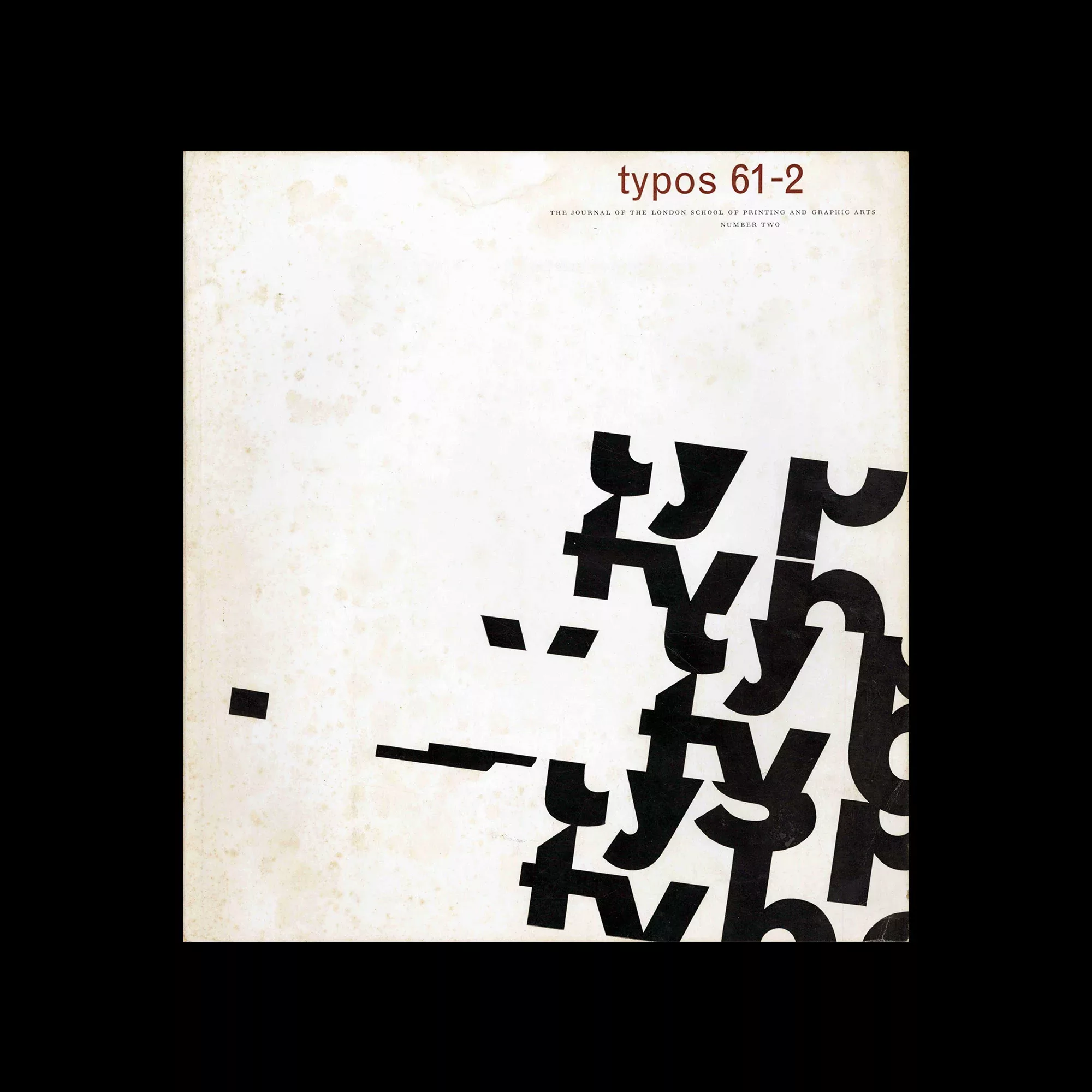 Typos 1961 - 1962 - The Journal of The London School of Printing ...