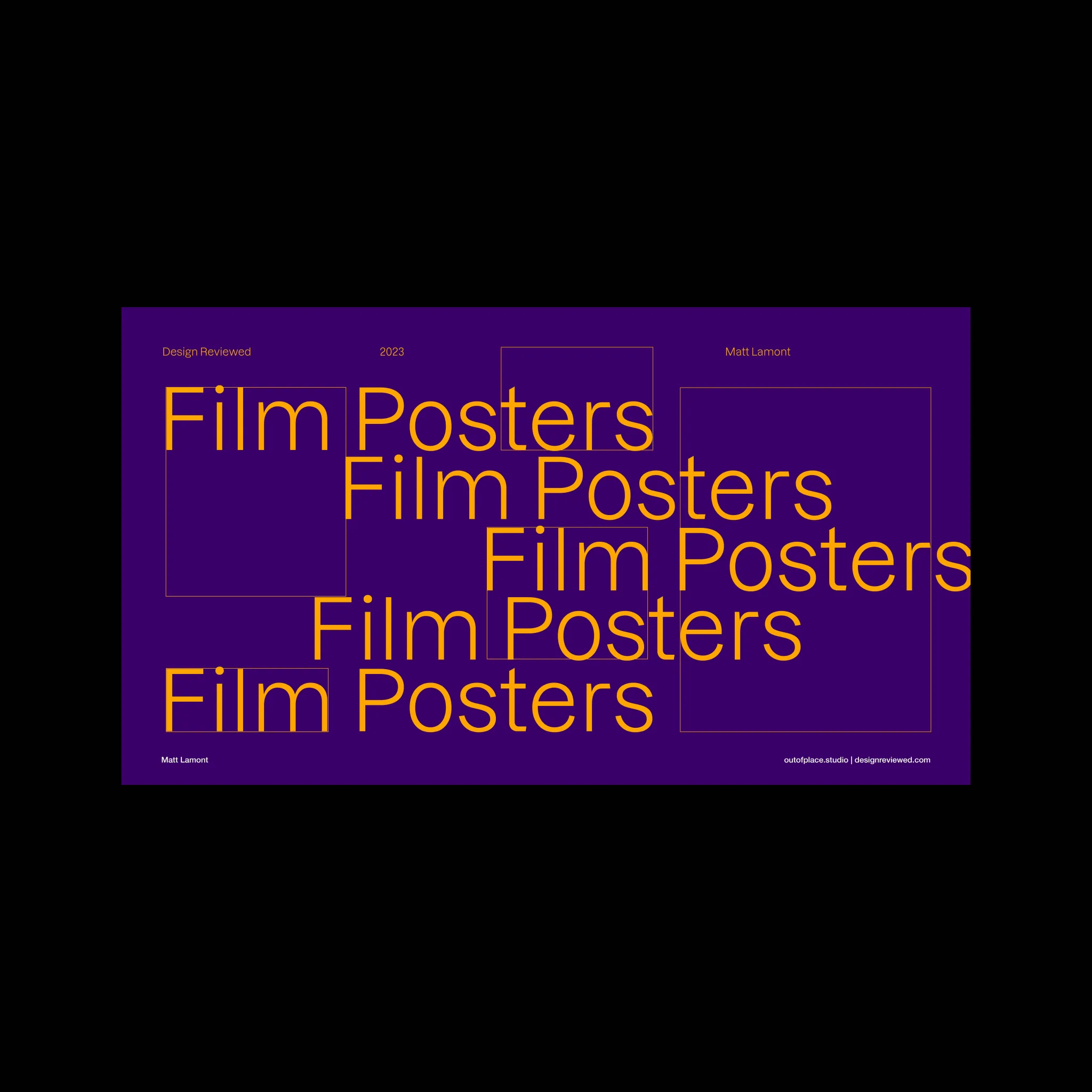History of Film Posters Presentation - Design Reviewed