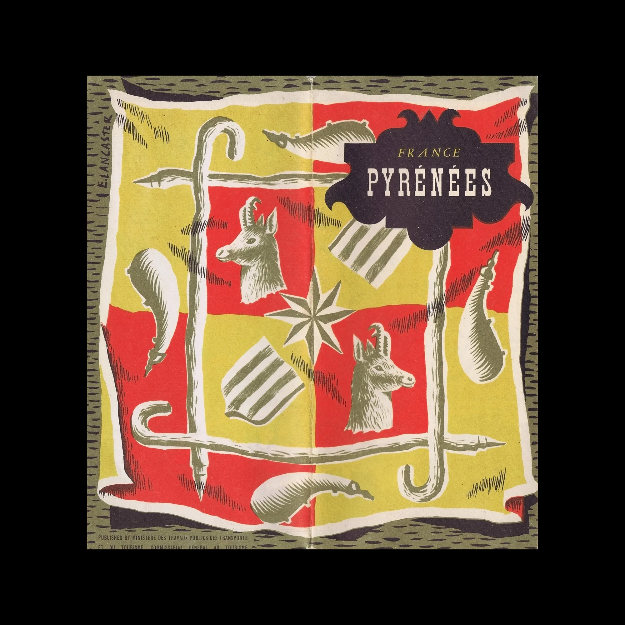 Pyrenees, Travel Guide, c.1955 - Design Reviewed