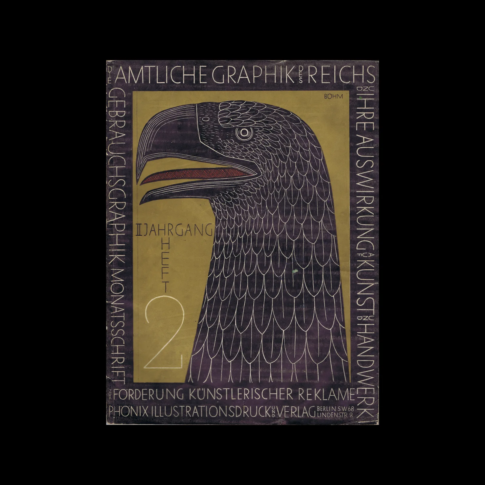 Gebrauchsgraphik, 02, 1925 (August 1925) - Design Reviewed