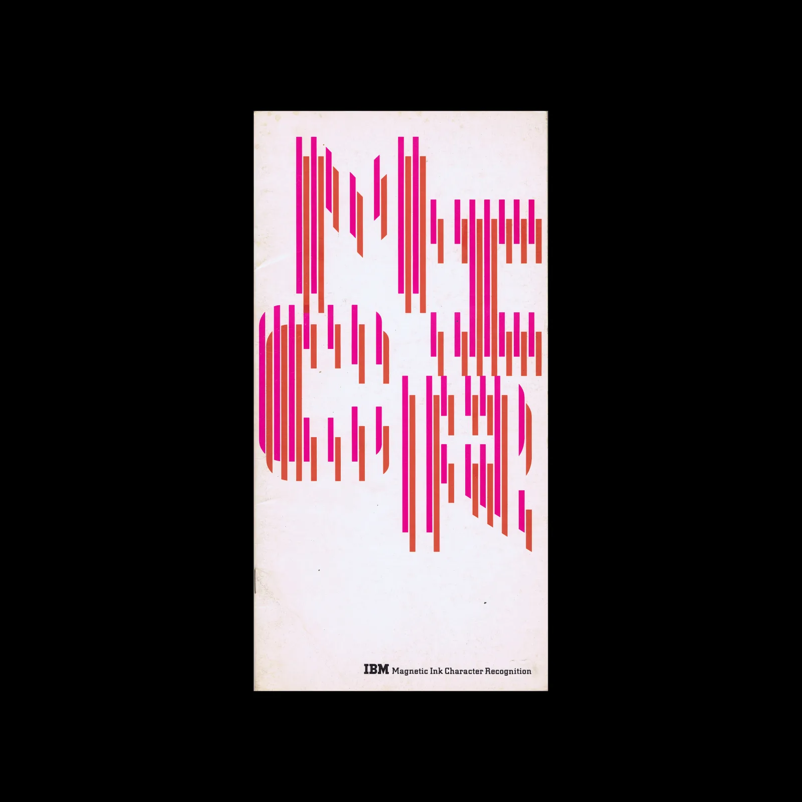 IBM Magnetic Character Recognition Brochure, IBM, 1961. Designed by ...