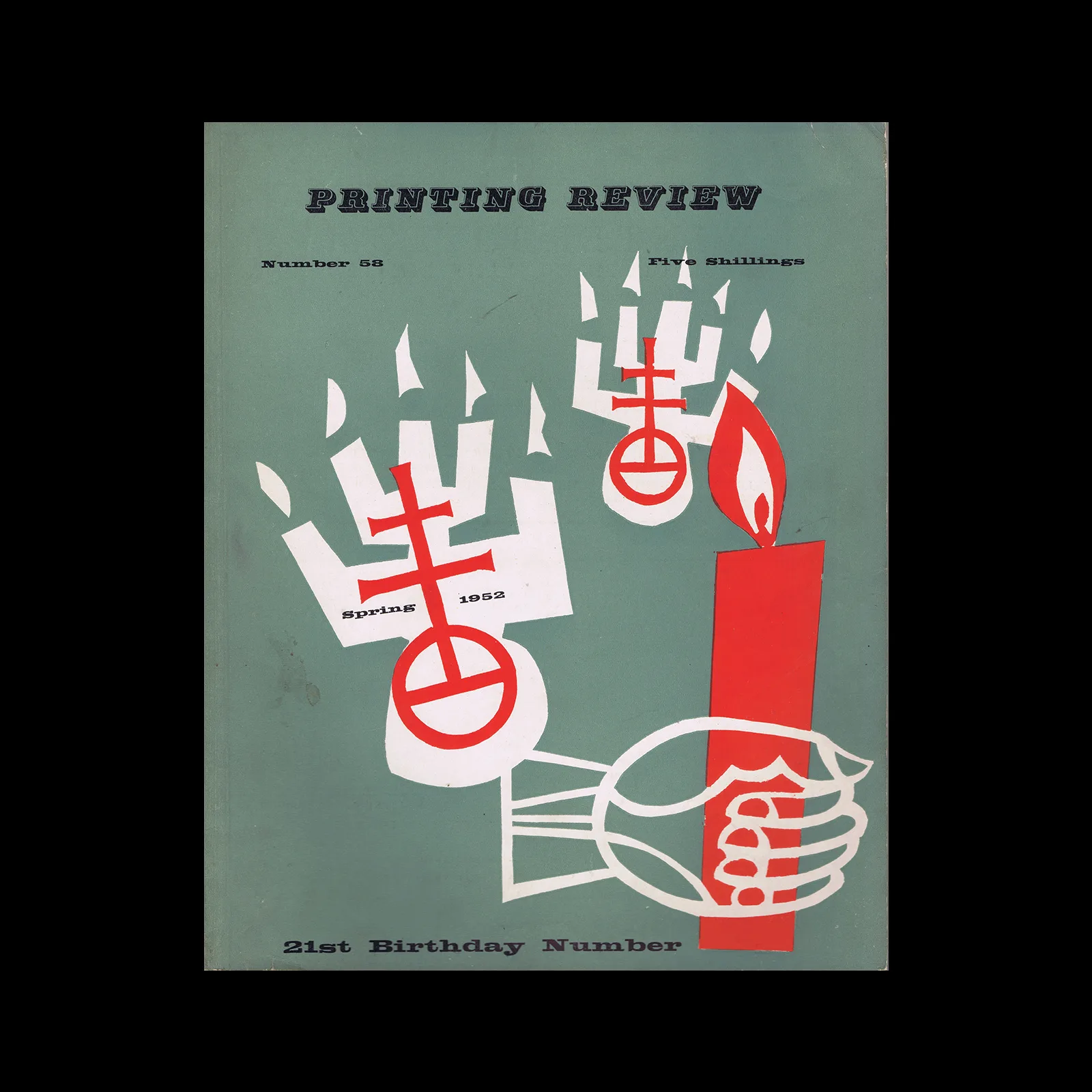 Printing Journal, No 58, Spring 1952 - Design Reviewed