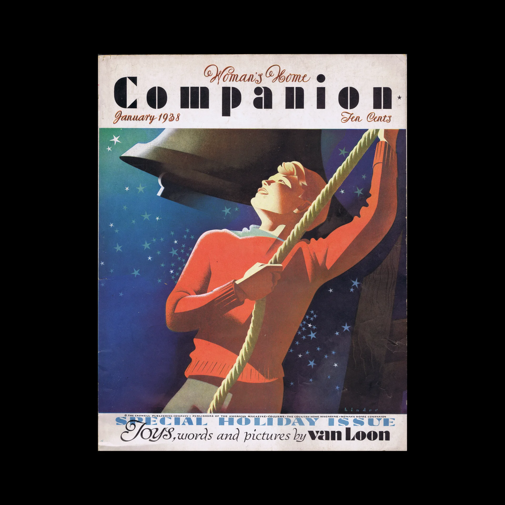 Woman’s Home Companion, Special Holiday Issue, January 1938 - Design ...