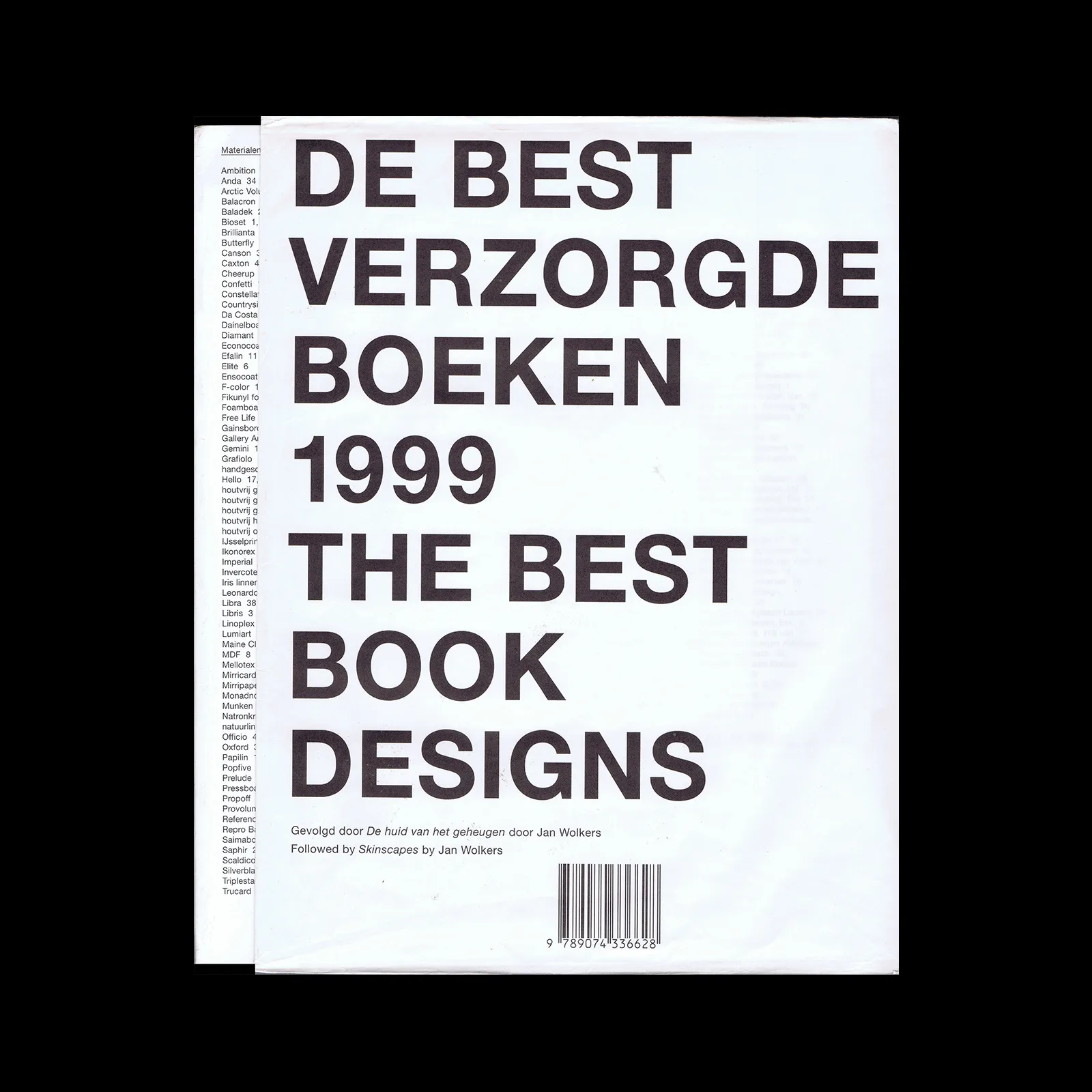 De Best Verzorgde Boeken / The Best Dutch Book Designs 1999, CPNB, 2000 ...